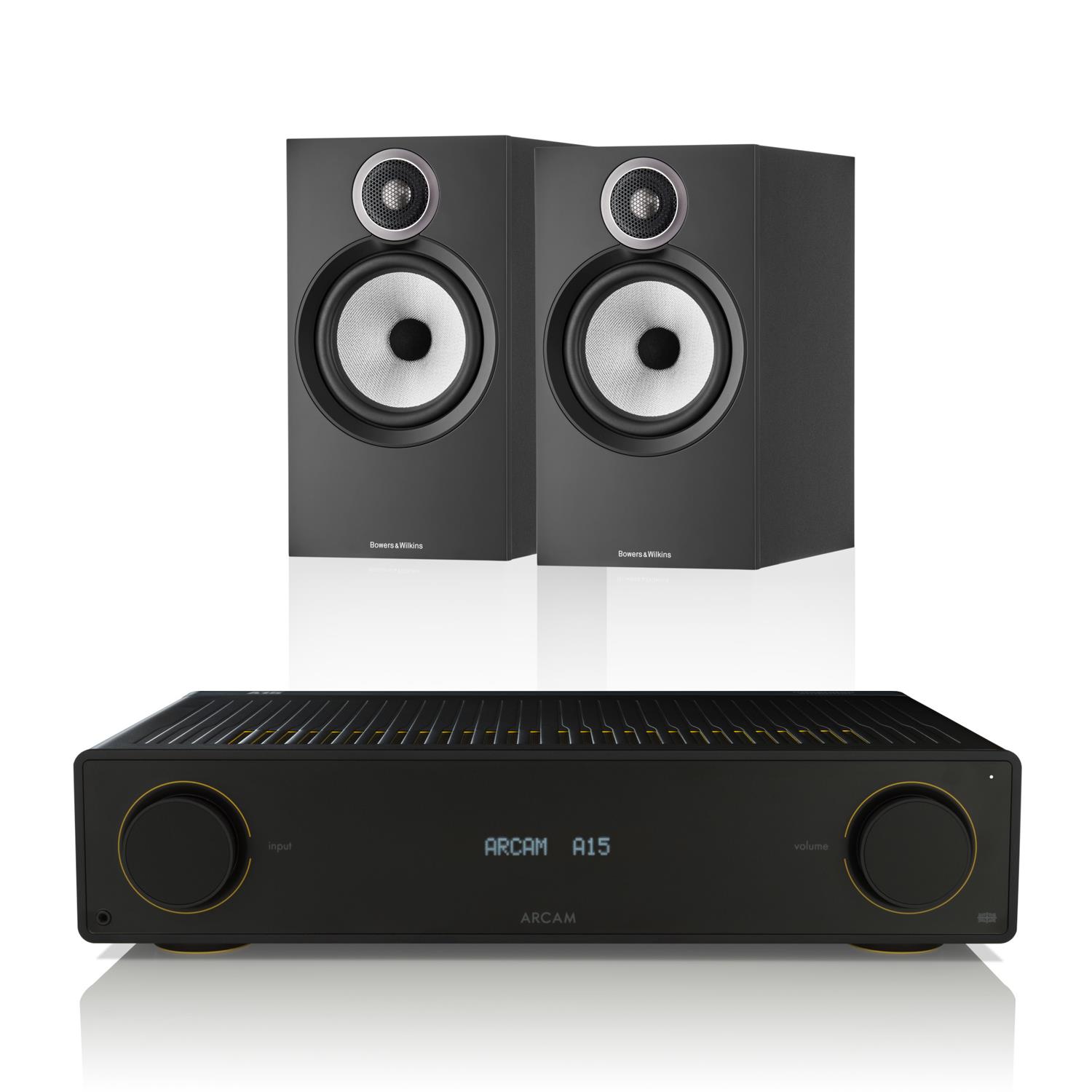Sevenoaks Sound and Vision - Arcam A15 Amplifier Bowers & Wilkins 606 ...