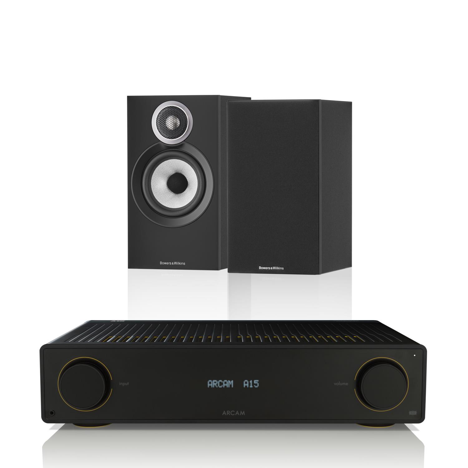 Sevenoaks Sound and Vision - Arcam A15 Amplifier Bowers & Wilkins 607 ...