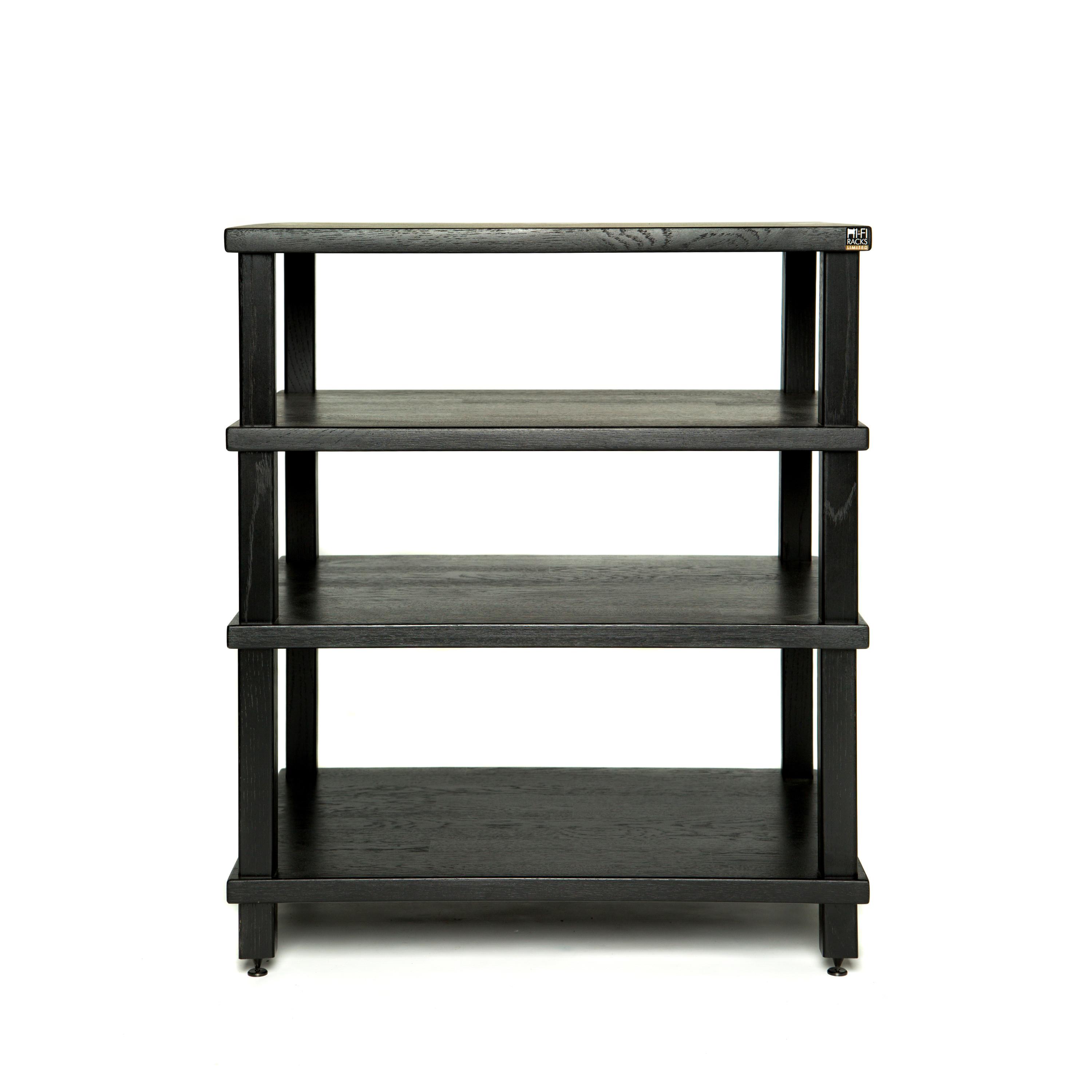 Sevenoaks+Sound+and+Vision+-+Hi+Fi+Racks+Podium+Slimline+4+Tier+(Black ...