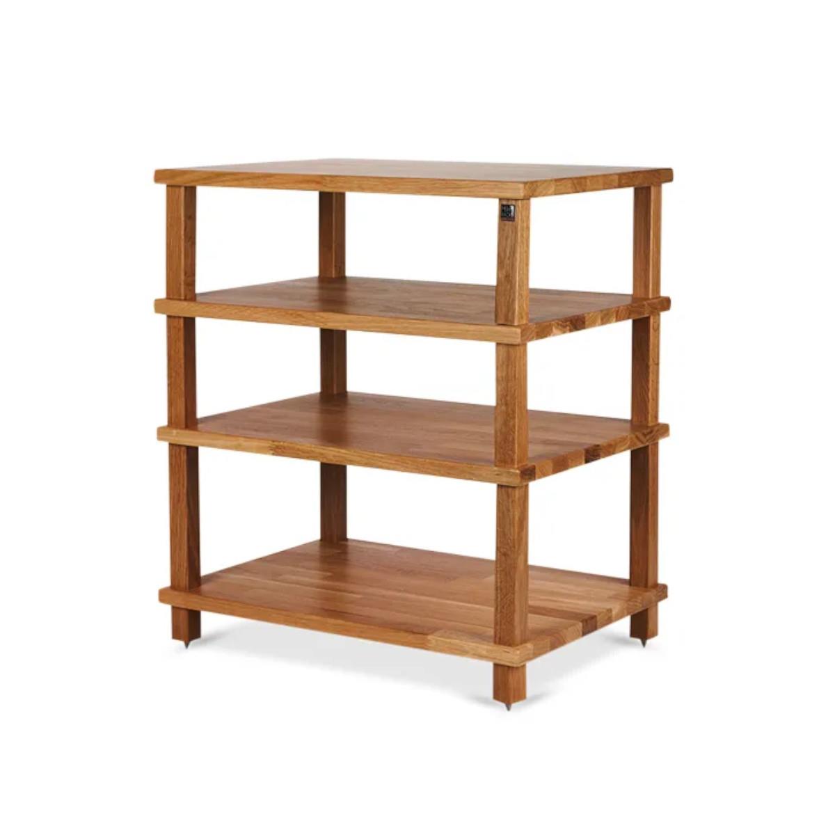 Sevenoaks+Sound+and+Vision+-+Hi+Fi+Racks+Podium+Slimline+4+Tier+(Walnut ...